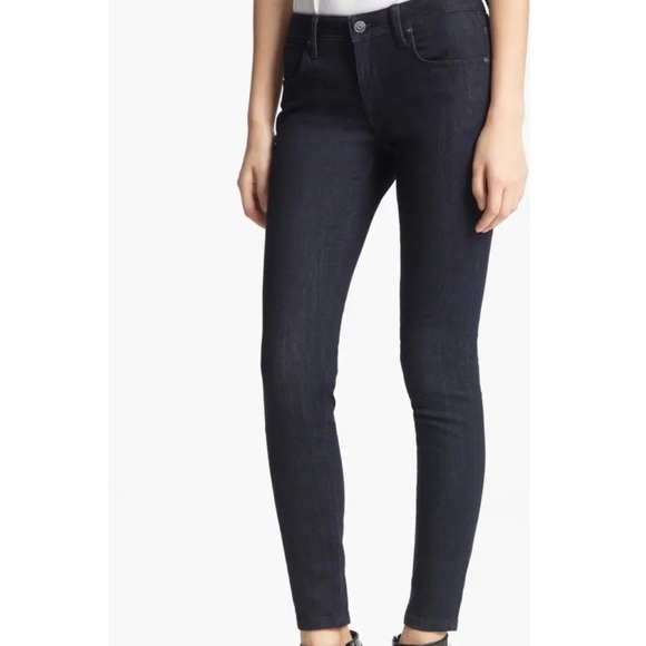 Burberry | Jeans | Burberry Brit Womens Bexton Ankle Zip Skinny Dark ...